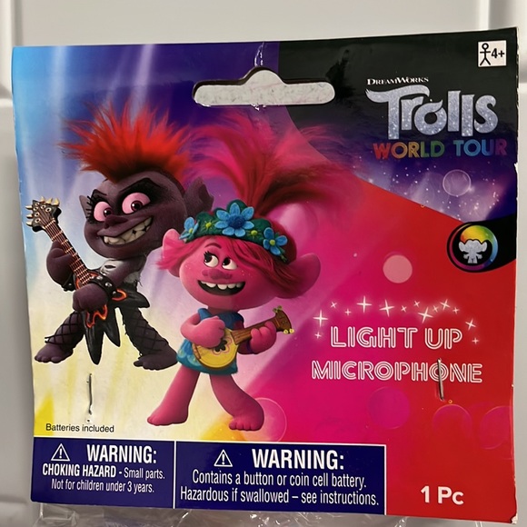Dreamworks | Toys | Trolls World Tour Light Up Microphone | Poshmark